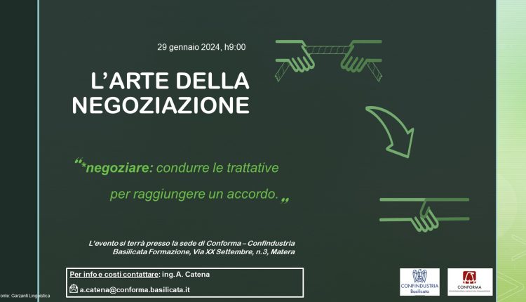 CORSO DI COACHING - Conforma Basilicata CORSO DI COACHING - Conforma Basilicata